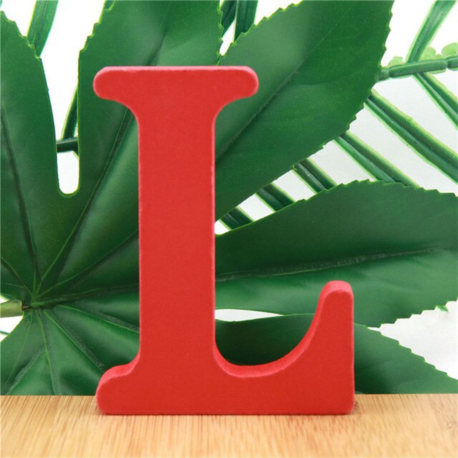 Wooden English Alphabet and Number Decorative Pieces, Wooden Crafts ...