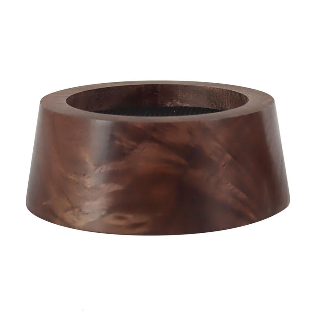 Wooden Espresso Tamper Storage Box Distributor Coffee Tamper Stand ...