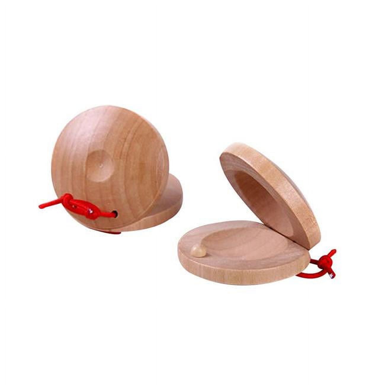 Wooden Finger Castanet for Children Education, Wood - 4 Piece - Walmart.com