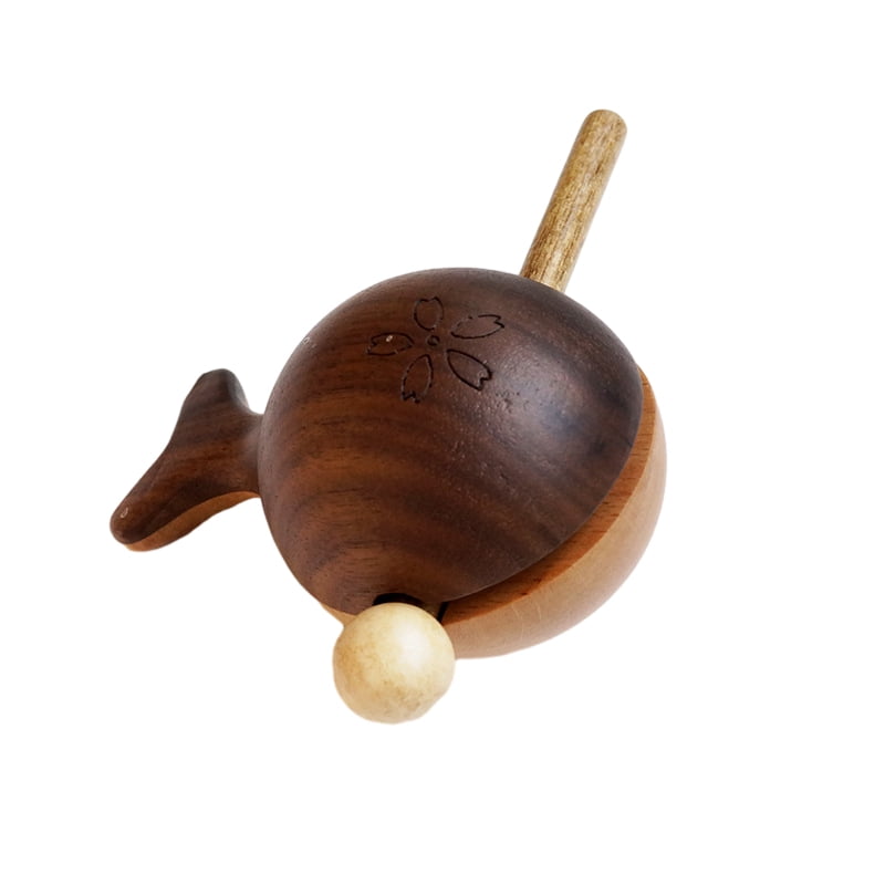 Wooden Fish Black Walnut Wood Drum Percussion Temple Zen Decoration ...