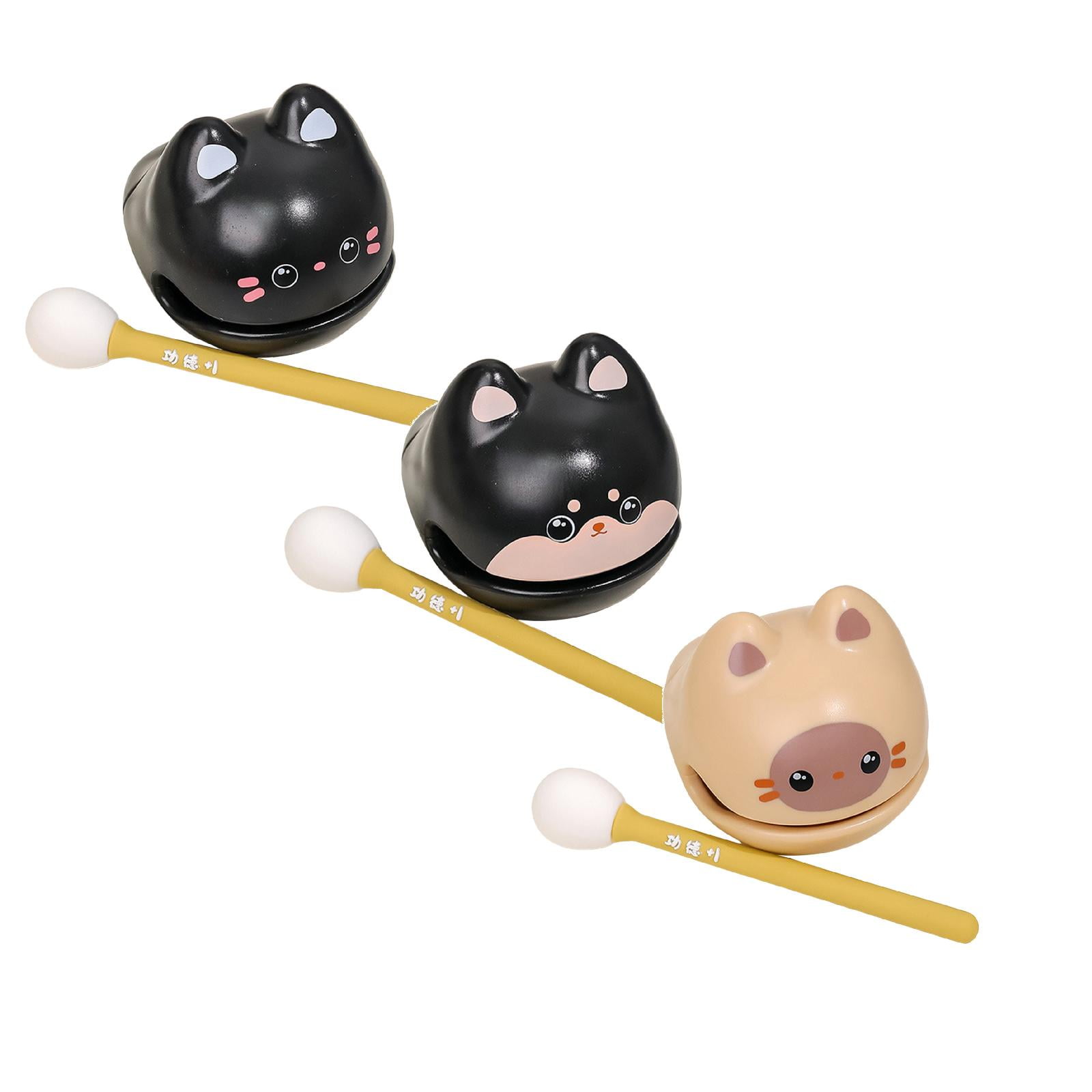 Wooden Fish Drum Percussion Instrument,Mind Calming Desktop Ornament ...