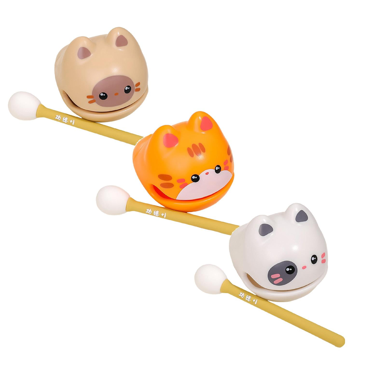 Wooden Fish Drum Percussion Instrument,Mind Calming Desktop Ornament ...