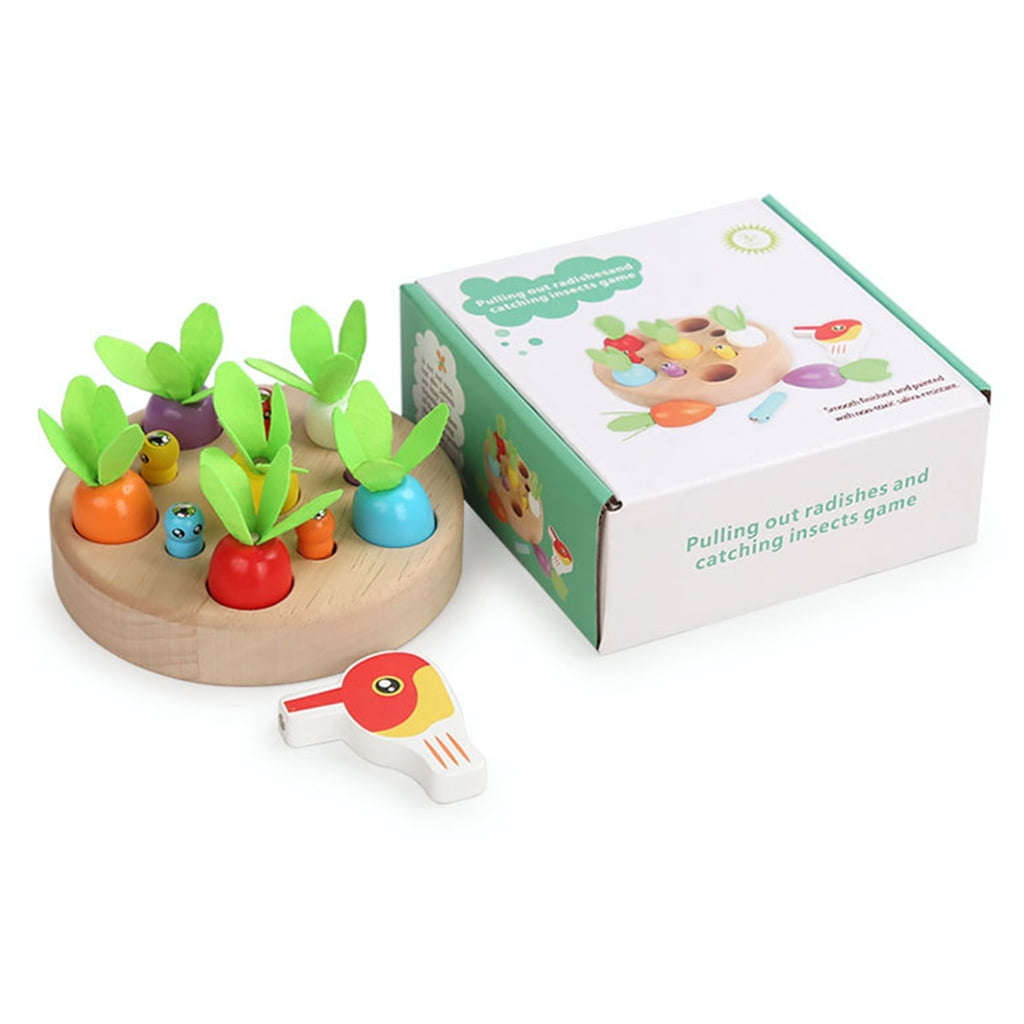 Wooden Fishing Game Board Magnetic Catch Toy for Kindergarten - Walmart.com