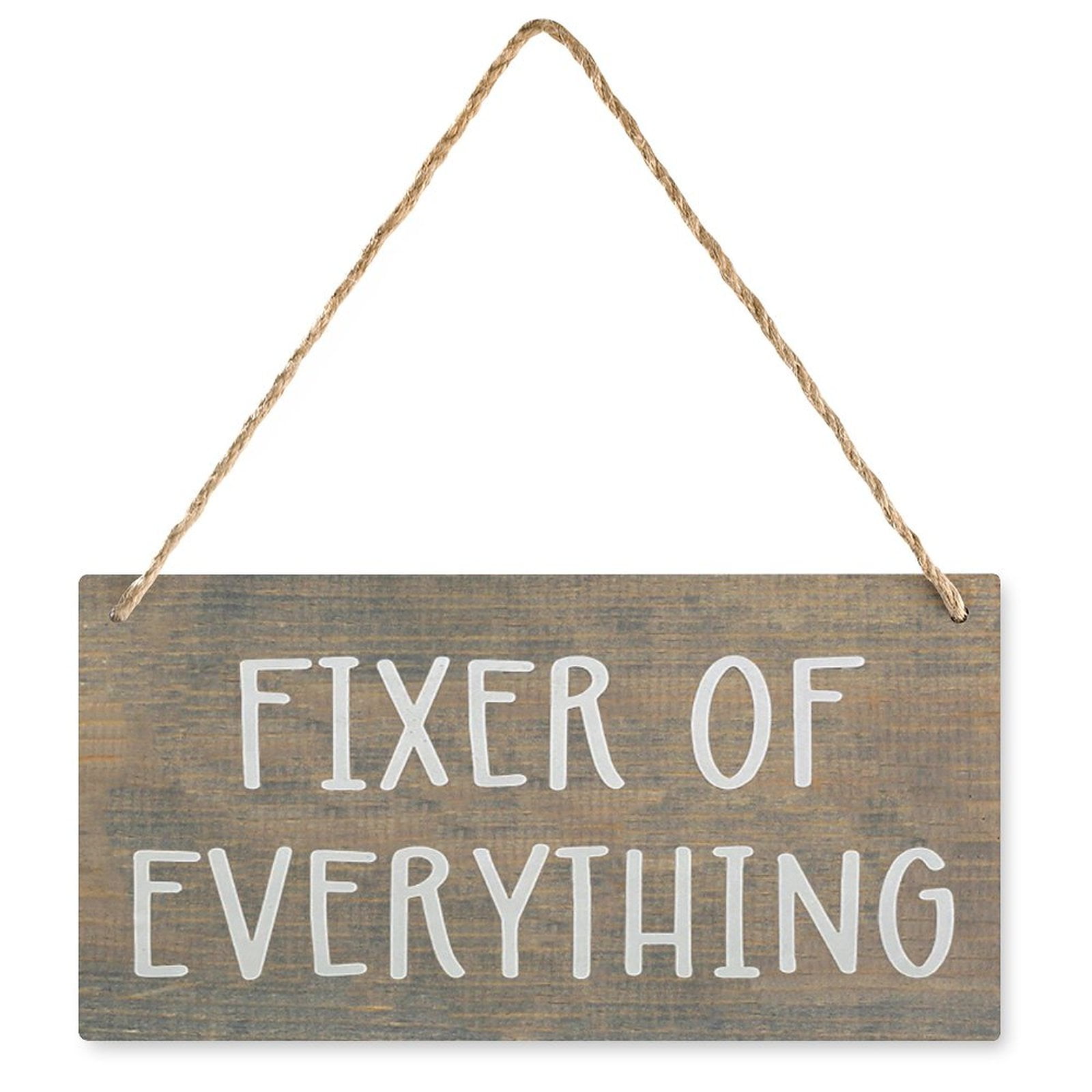 Wooden Fixer Of Everything Sign Desk Quotes Office Cubicle Desk Wooden ...