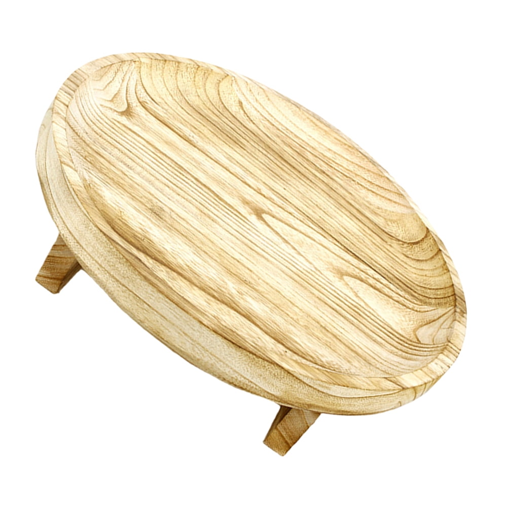 Wooden Flower Pot Stand Plant Plants Mini Household Vase Indoors ...