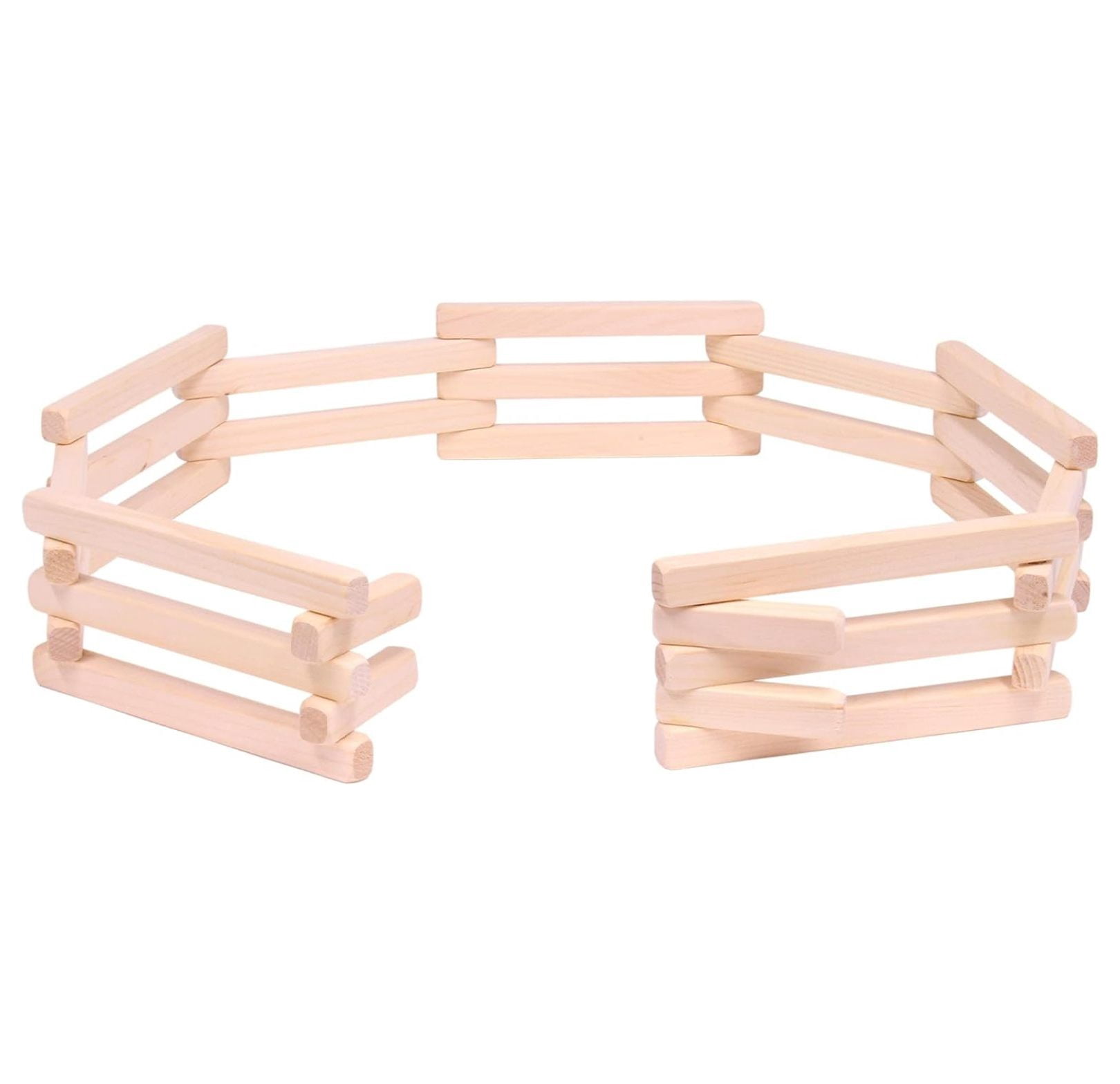 Wooden Folding Corral Fence Toy, 68" Long - Walmart.com
