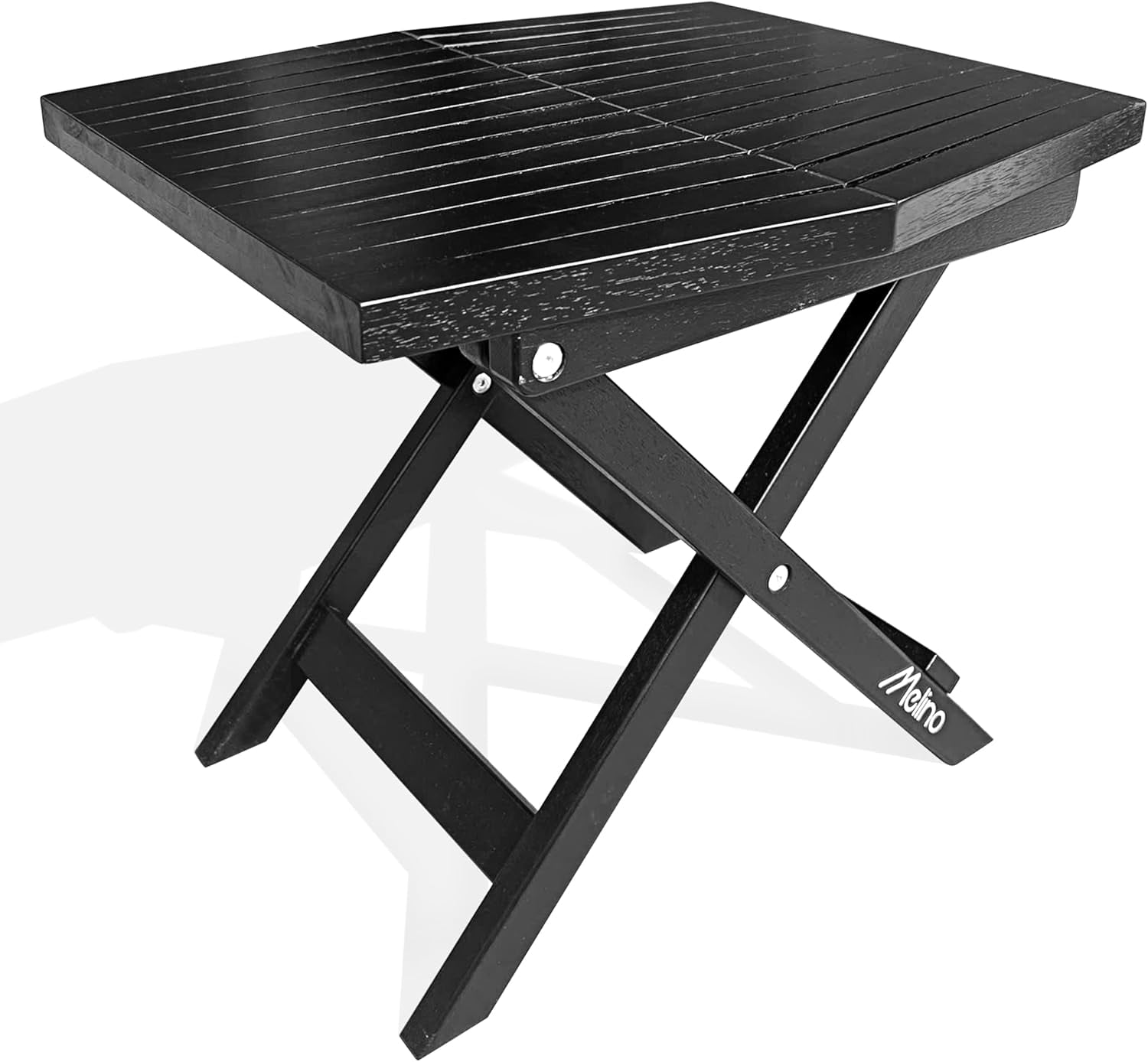Wooden Folding Table, Acacia Wooden Small Table for Indoor and Outdoor ...