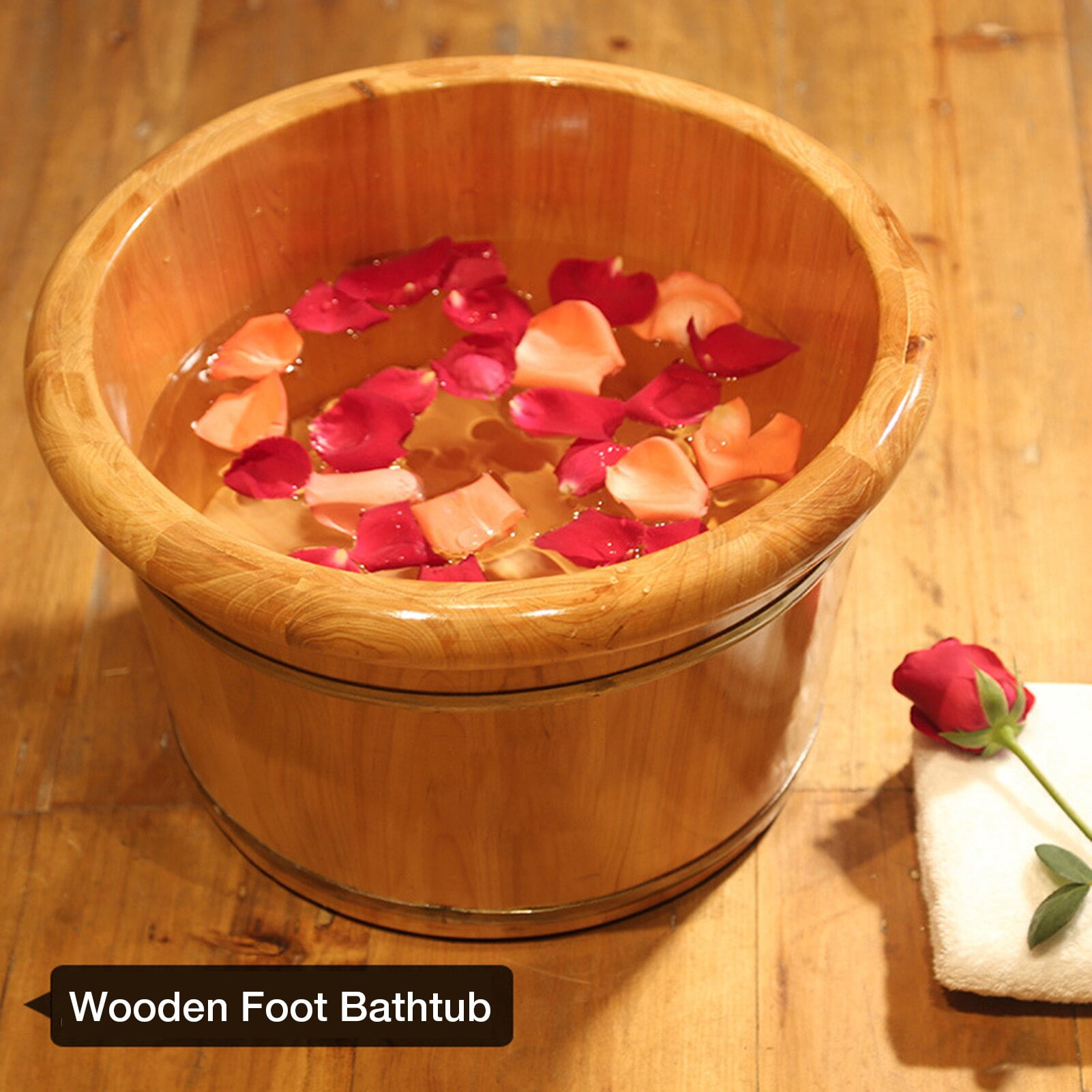 Wooden Foot Soak Bucket - Walmart.com