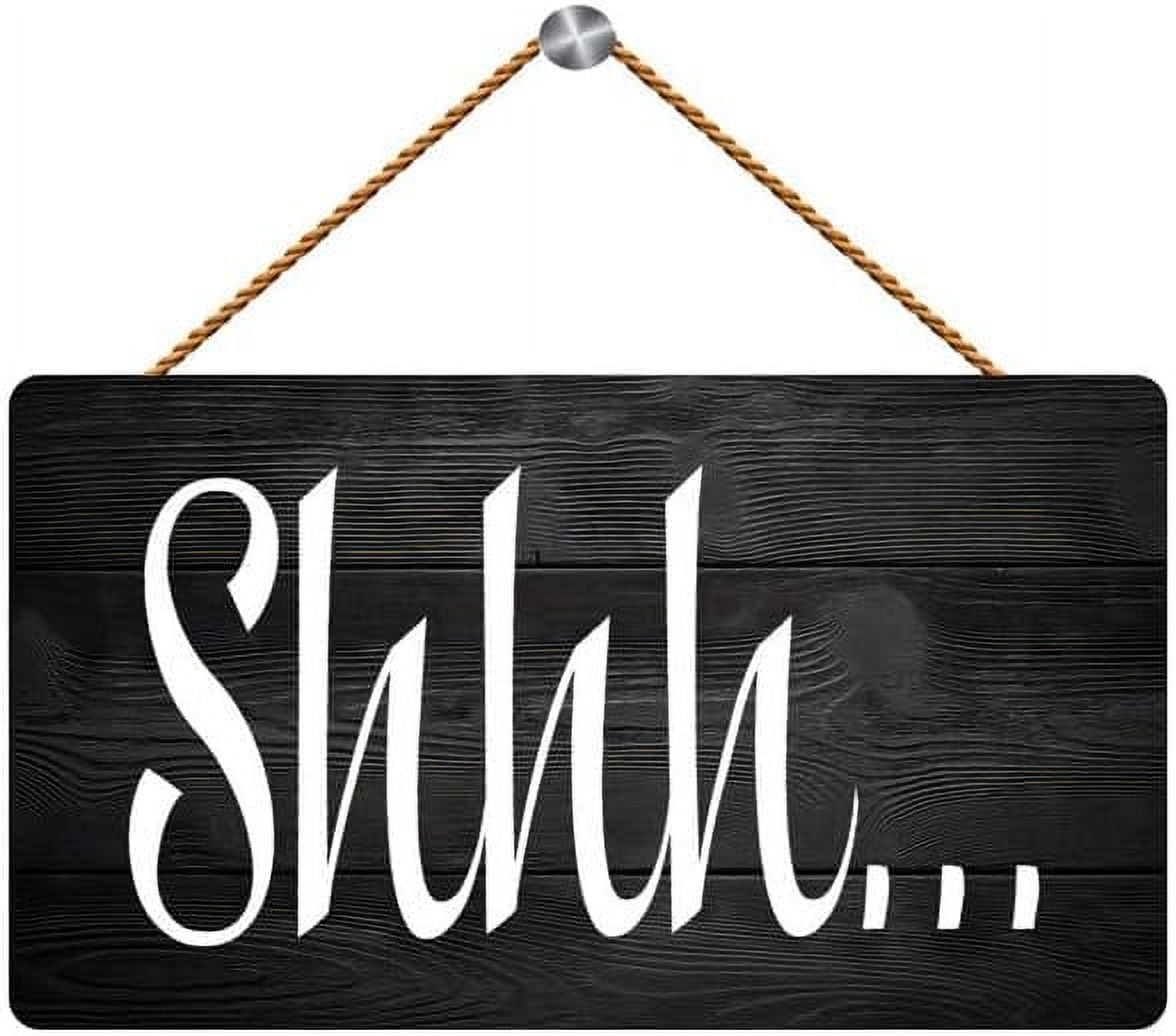 Wooden For Wall Decor Shhh Custom Wood Sign Quiet Please Soft Voices Nursery For Home Bathroom ...