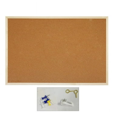 "OWLKELA Small Cork Board Bulletin Board for Office, Easy Hanging ...