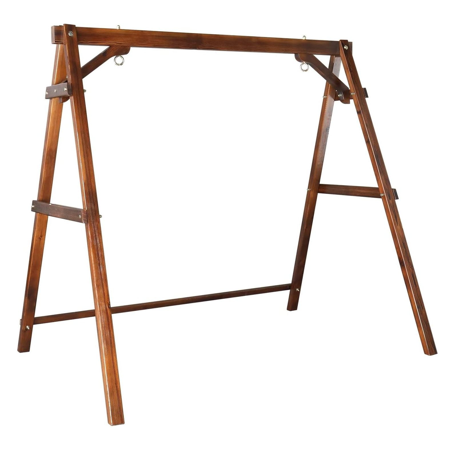 Wooden Frame, Heavy Duty 660LB Capacity A-Frame Stand with Weatherproof ...