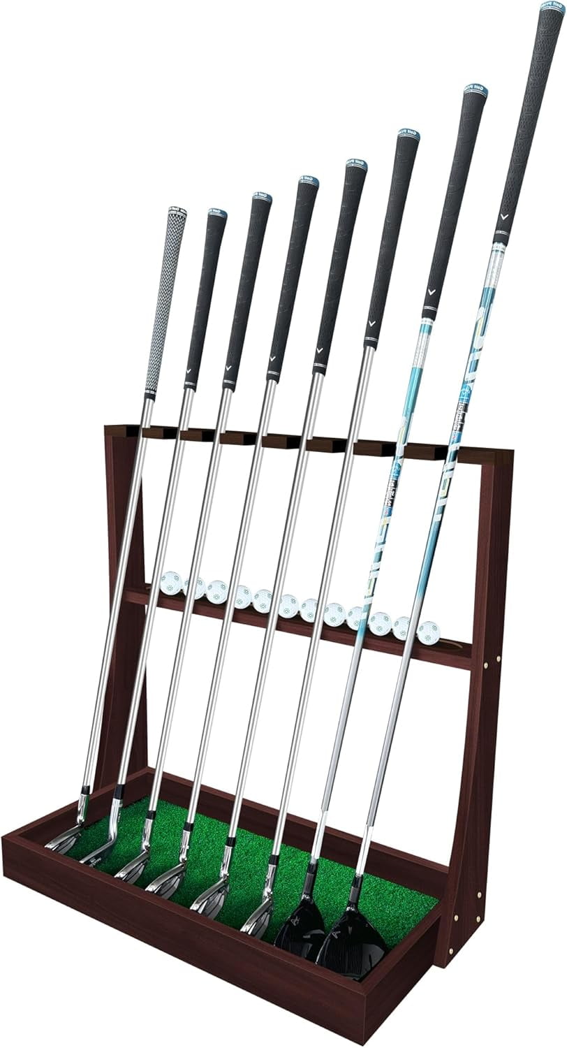 Wooden Golf Club Holder Stand Floor Display Rack,Golf Putter Stand ...
