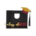 Wooden Graduation Picture Frame Vertical Desktop Ornament Class of 2026 ...