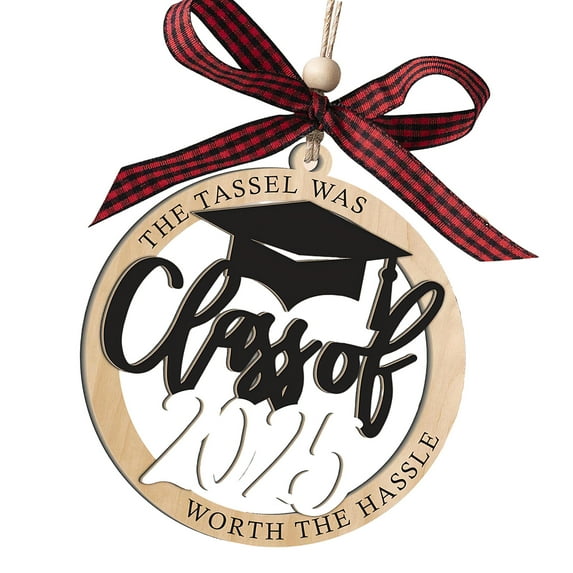 Wooden Graduation Sign for Class of 2026 and 2025 Decoration Easy ...