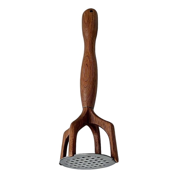 Wooden Ground Beef Masher, Loetky Multi-Functional Kitchen Meat Pounder ...