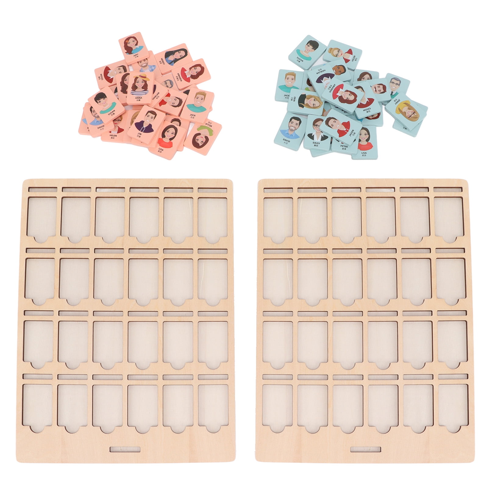 Wooden Guessing Game Toy for Children and Adults - Interactive Logic ...