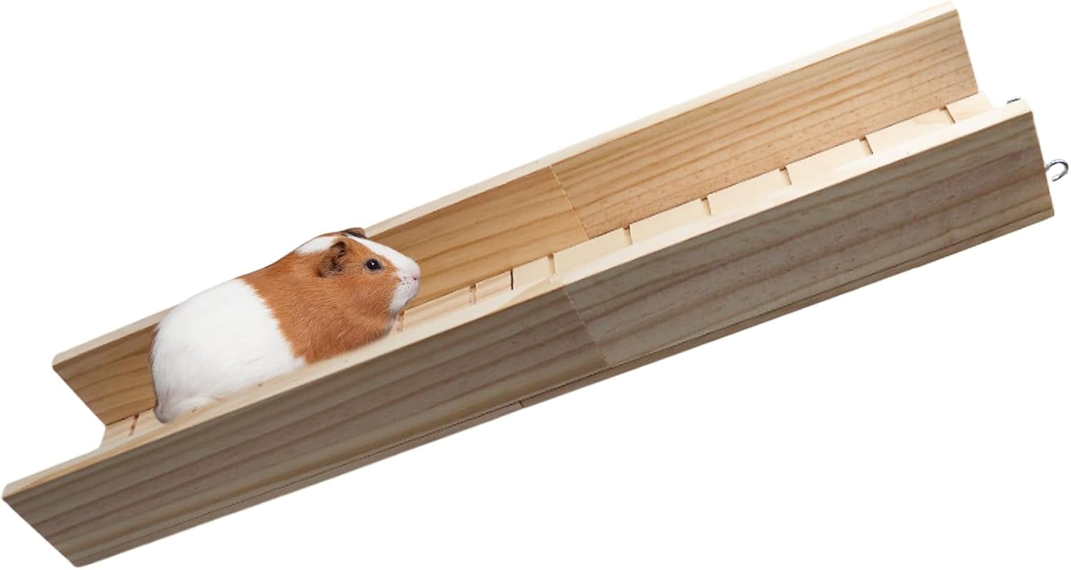 Wooden Guinea Pig Ramp for Cage, Hamster Platform, Hamster Ladder Toys ...
