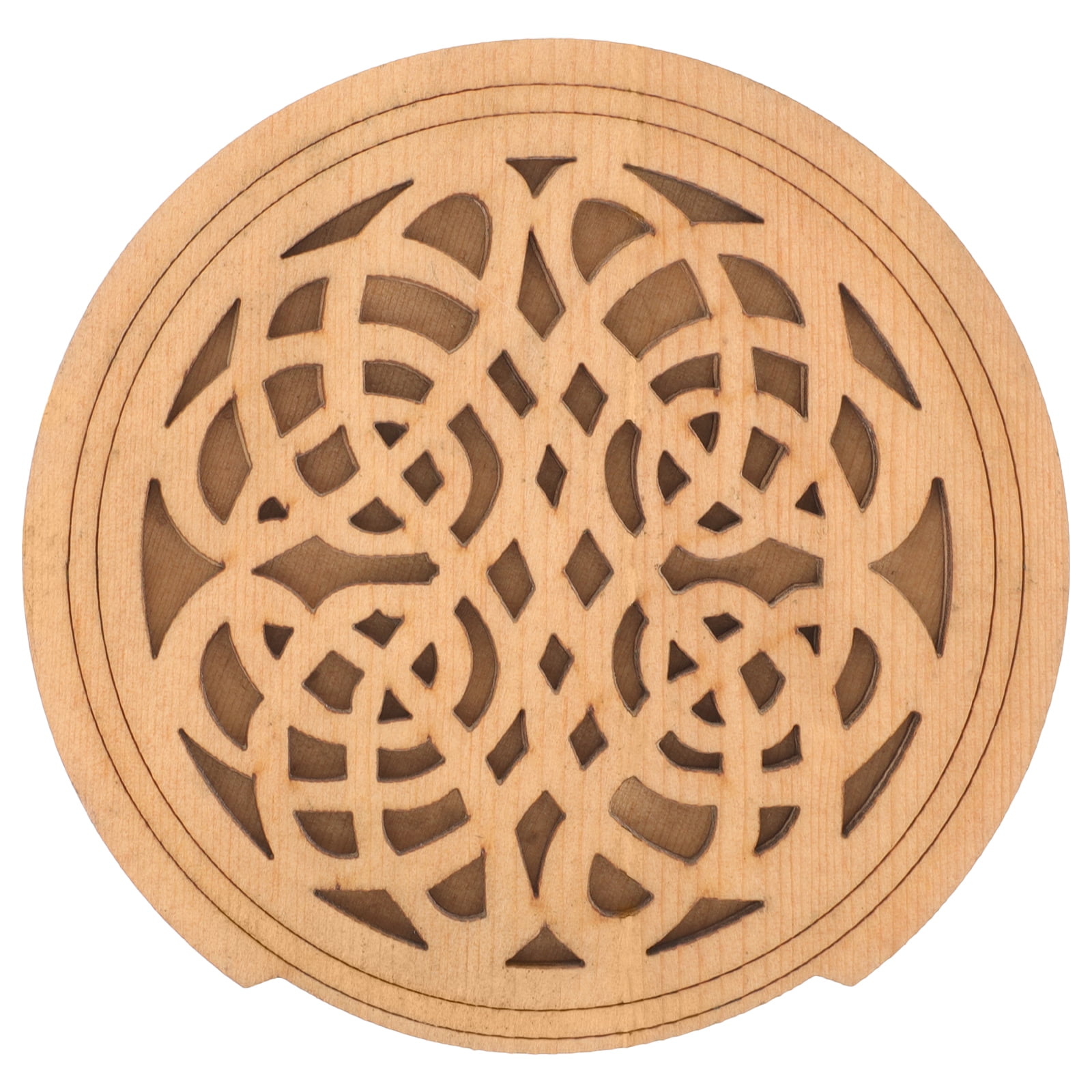 Wooden Guitar Soundhole Cover Acoustic Guitar Sound Hole Dampener ...