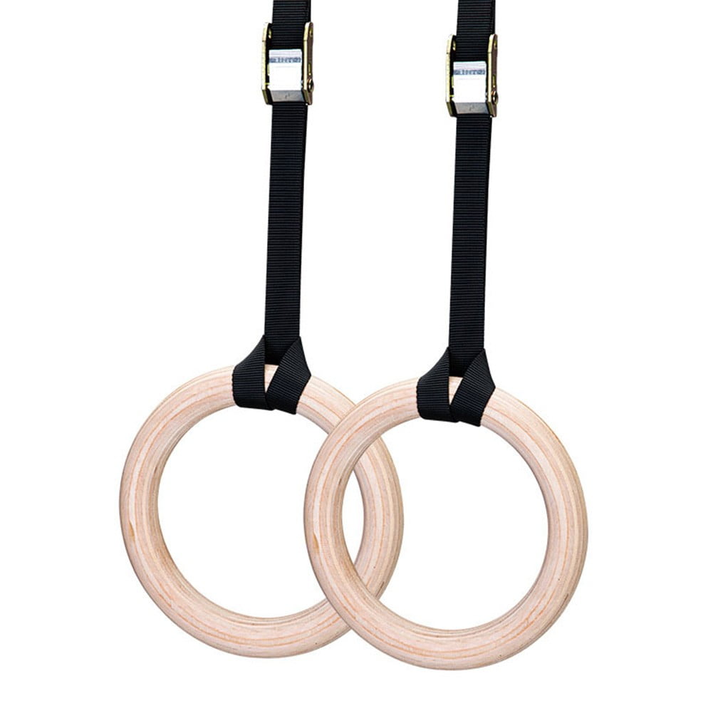 Wooden Gymnastics Rings Perfect For Strength And Conditioning Training ...