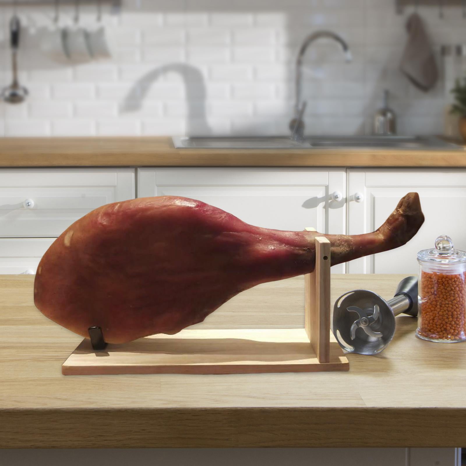 Wooden Ham Holder Kitchen Accessories Stable Ham Cutter Rack Durable ...