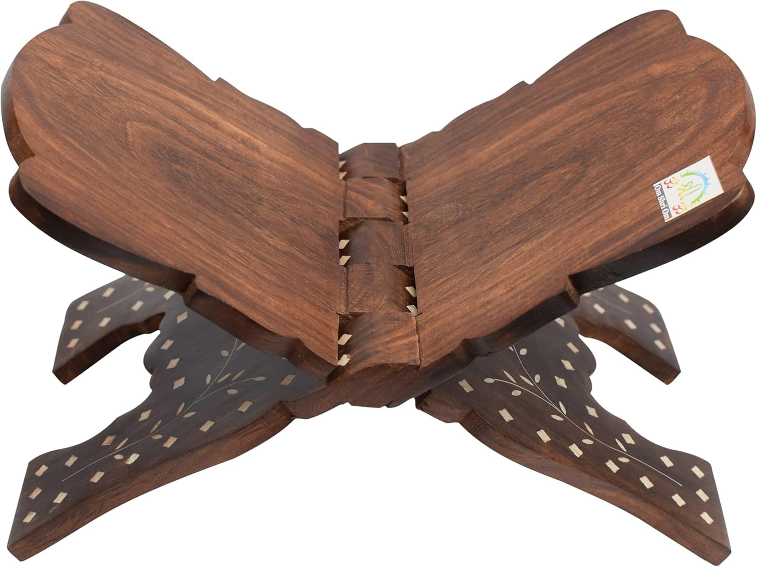 Wooden Hand Carved Holy Book Stand, for Quran, Bible, Gita, Regular ...