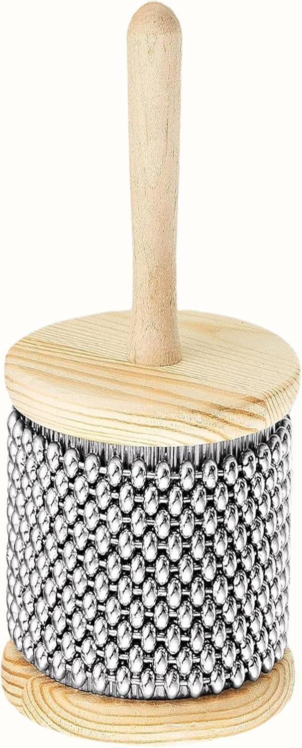 Wooden Hand Percussion Cabasa Instrument: Hand Shaker Percussion ...