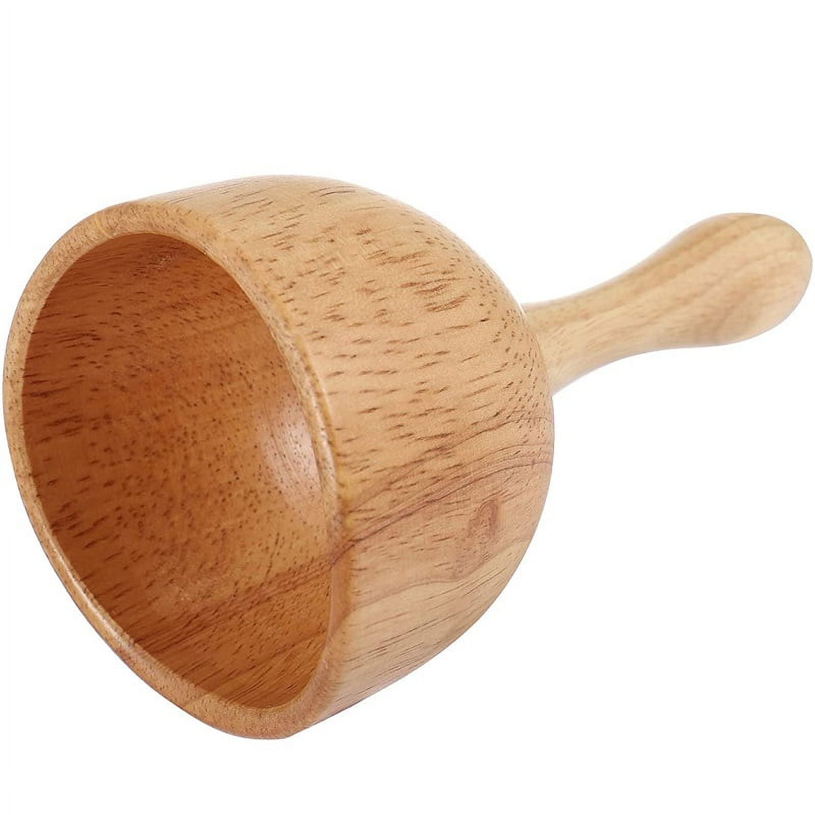 Wooden Handheld Massage Cup Wood Therapy Cup for Indoor Lymphatic ...