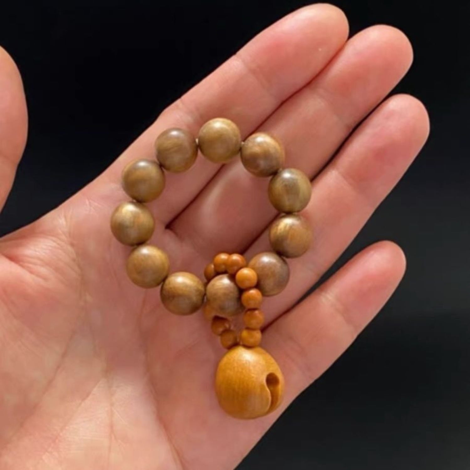 Wooden Handheld Meditation Natural Stress Relief Fidget Tool Pocket ...