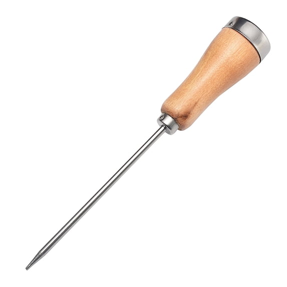 Wooden Handle Ice Pick, 8.86 Inch Ice Crusher, Stainless Steel Ice Pick ...