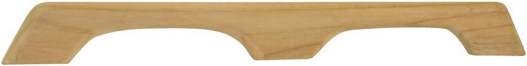 Wooden Handrail 23" - 2 Loop Grab Bar, 100% Solid Teak Wood, Hand ...