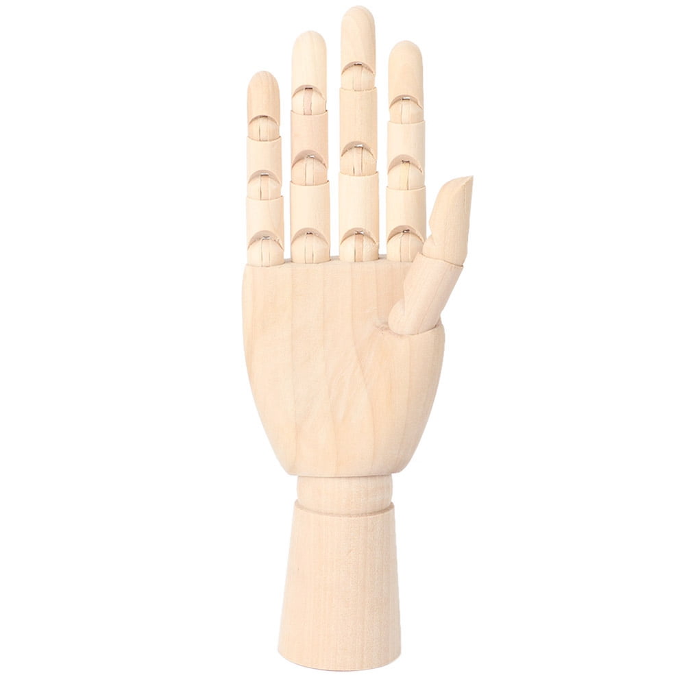 Wooden High Simulated Hand Model Mannequin Hand Ring Bracelets Gloves ...