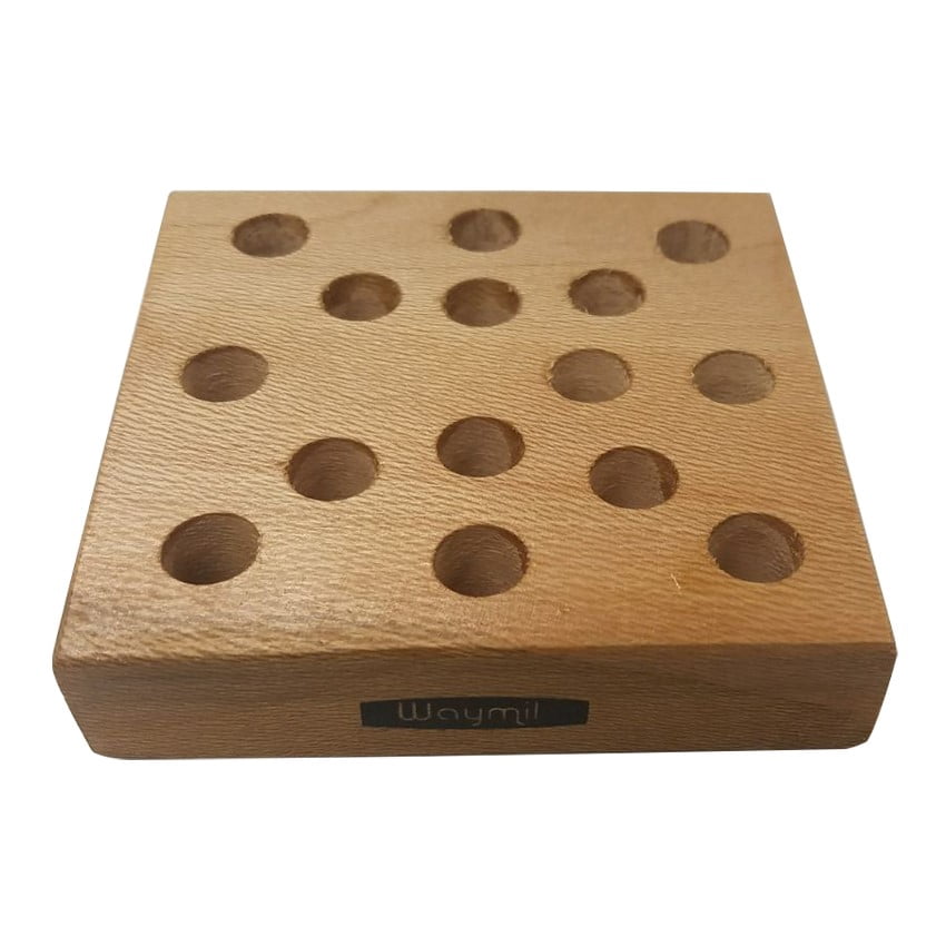 Wooden Holding Stand 15 Holes, For 3/8" Metal Punch Stamps - Walmart.com