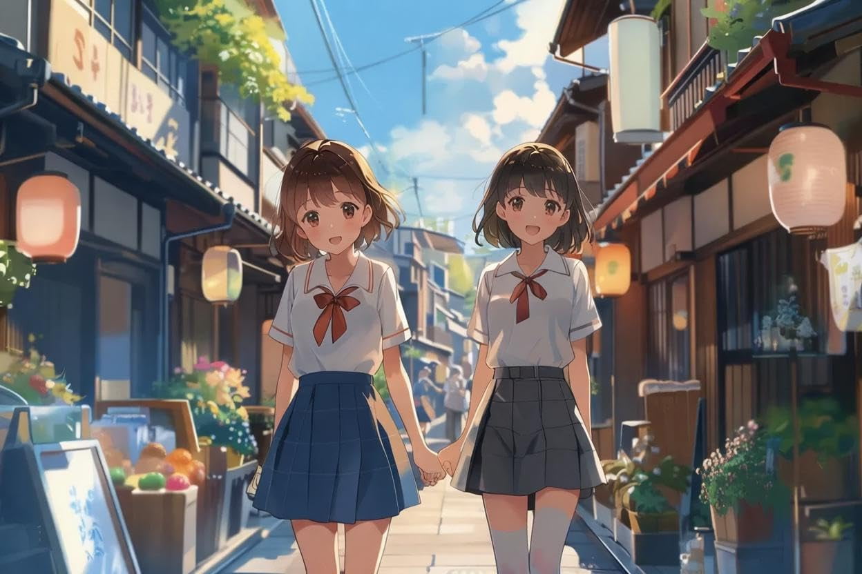 Wooden Jigsaw Puzzle 1000 Piece Confection Street Anime Wooden Jigsaw ...