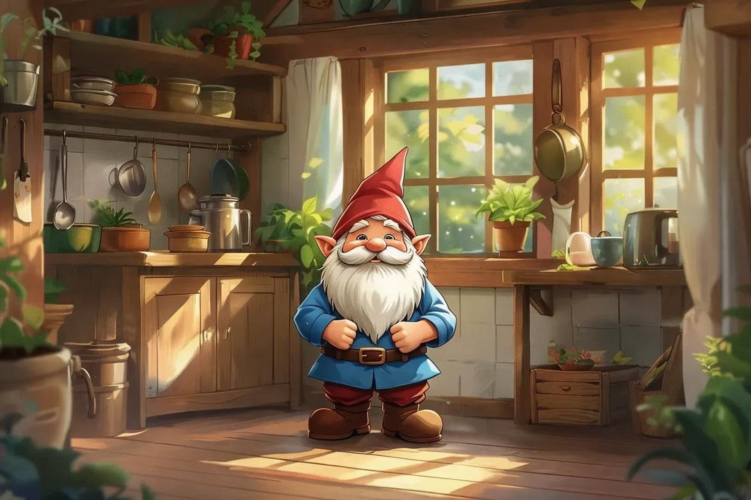 Wooden Jigsaw Puzzle 1000 Piece Home is Where Your Gnome is Anime ...