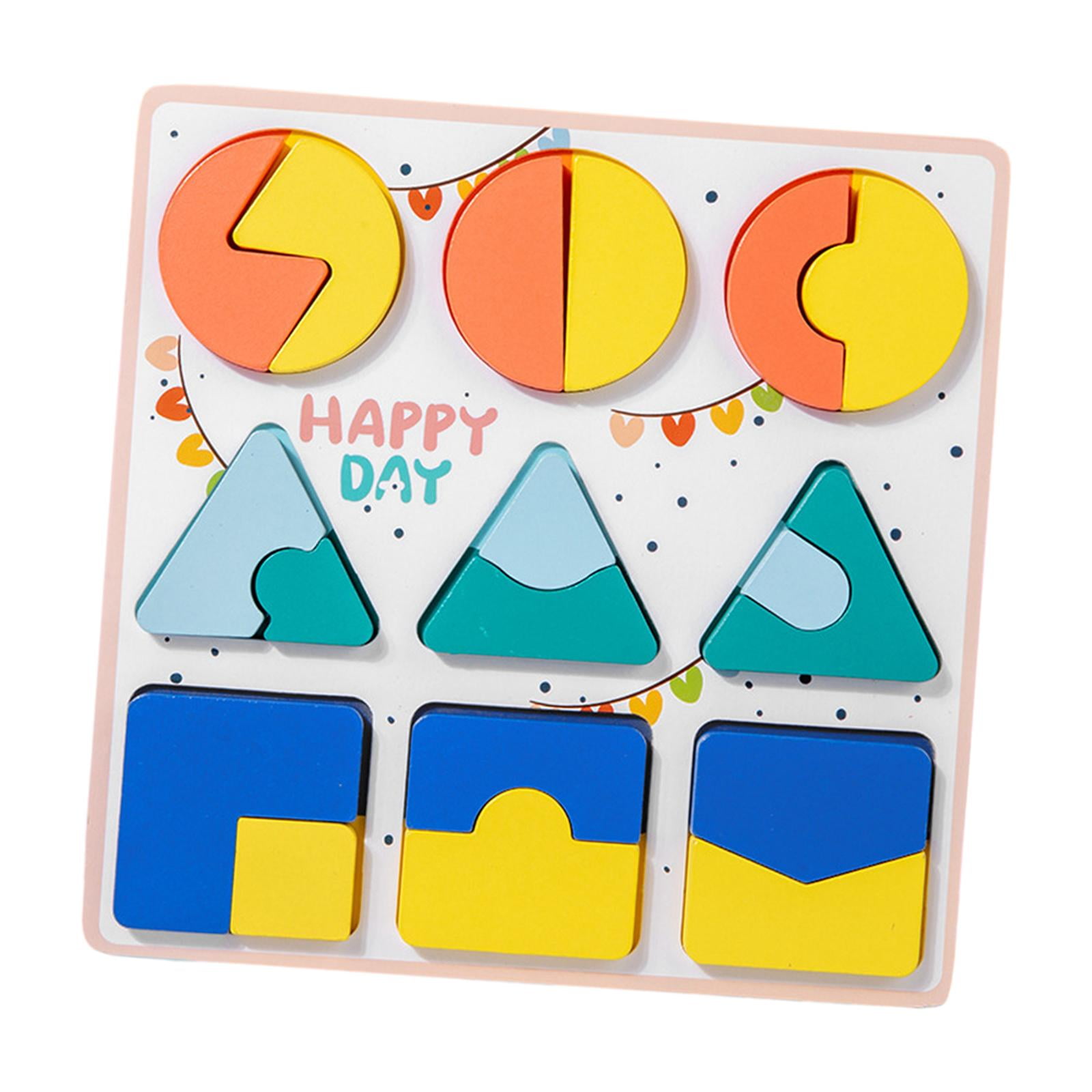 Wooden Jigsaw Puzzle Games Development Toy Learning Activities ...