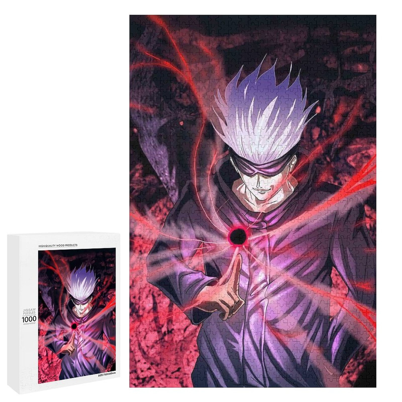 Wooden Jigsaw Puzzle Gojo Satoru Jigsaw Puzzle Kids Adult–Interesting ...