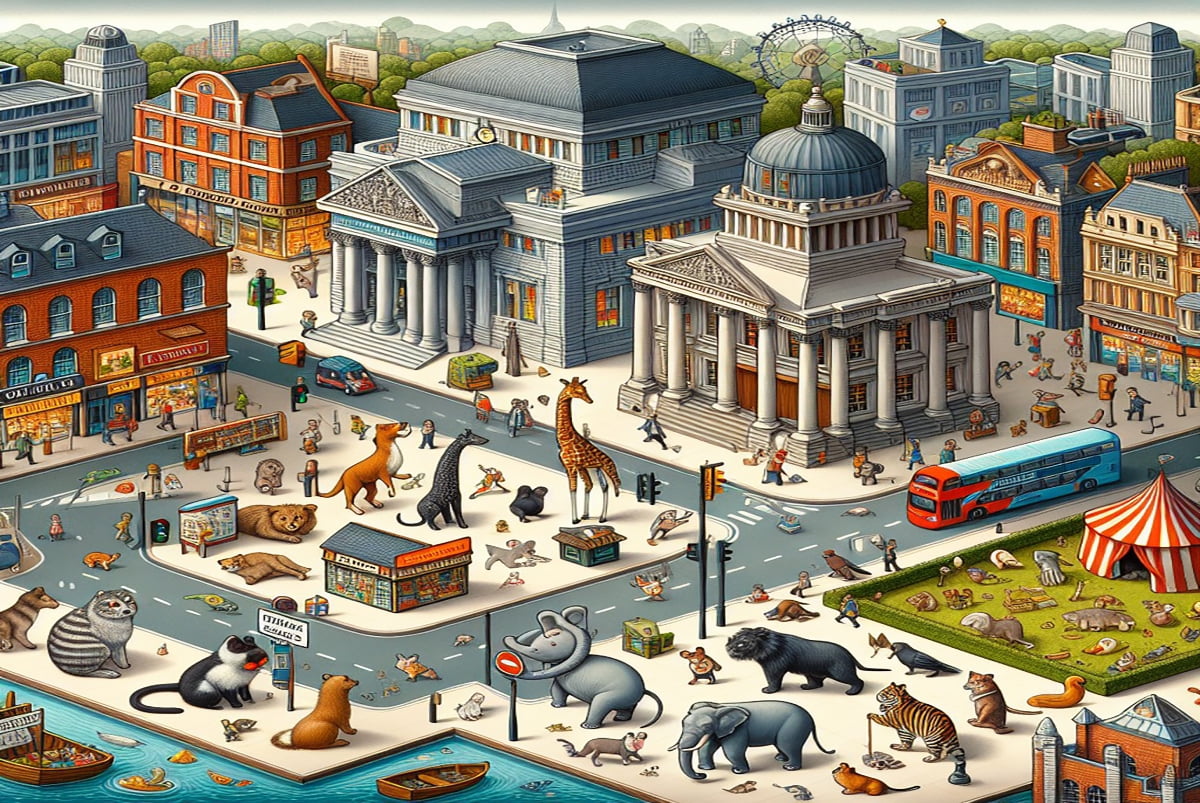 Wooden Jigsaw Puzzles for Adults 1000 Piece City Map Populated With ...