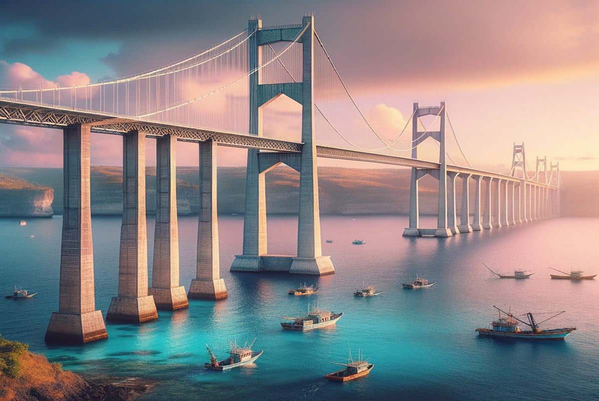 Wooden Jigsaw Puzzles for Adults 1000 Piece Comoros Island Bridge ...