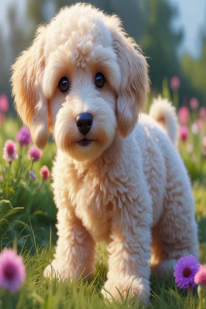 Wooden Jigsaw Puzzles for Adults 300 Piece Poodle Dog Challenging ...