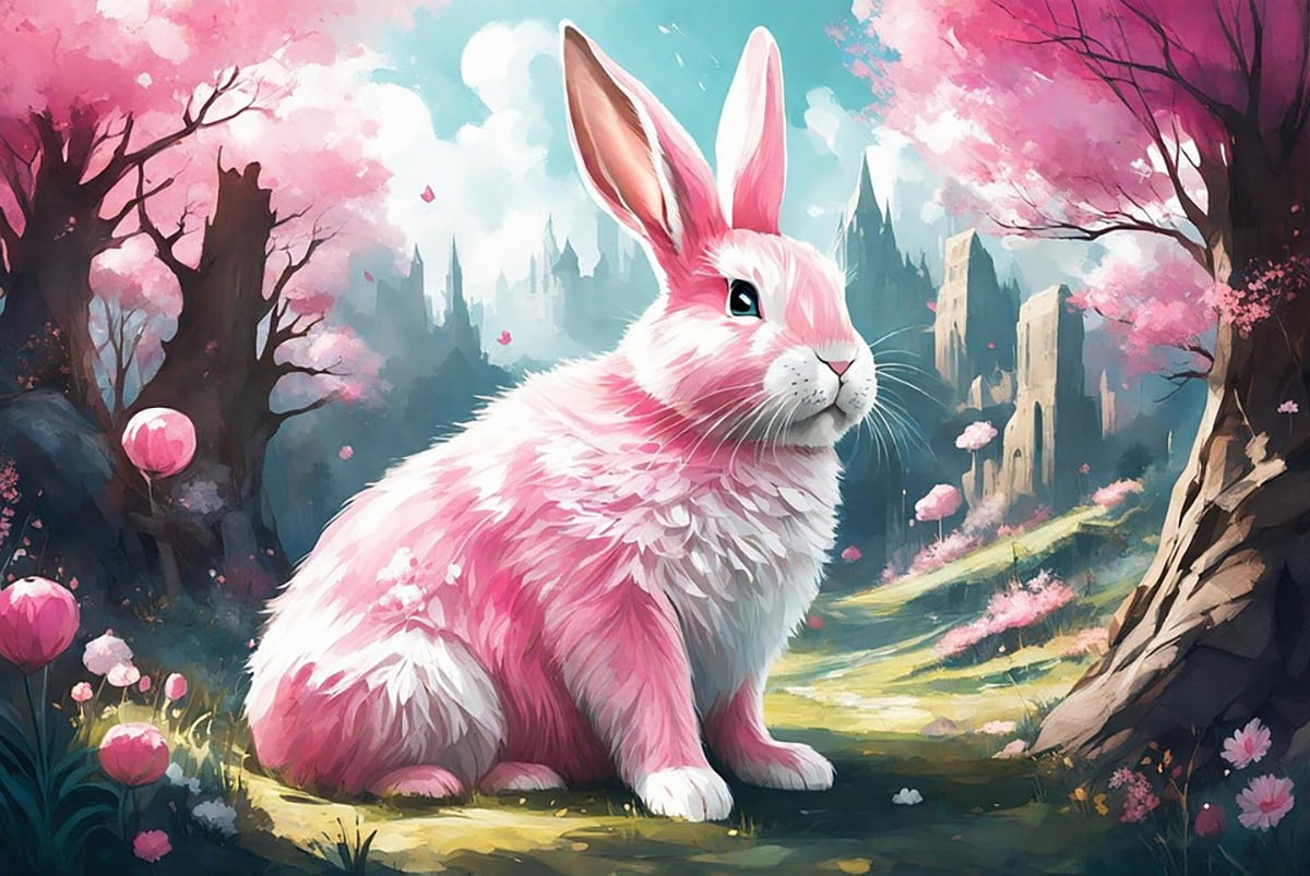 Wooden Jigsaw Puzzles for Adults 300 Piece Rabbit Mystic Challenging ...