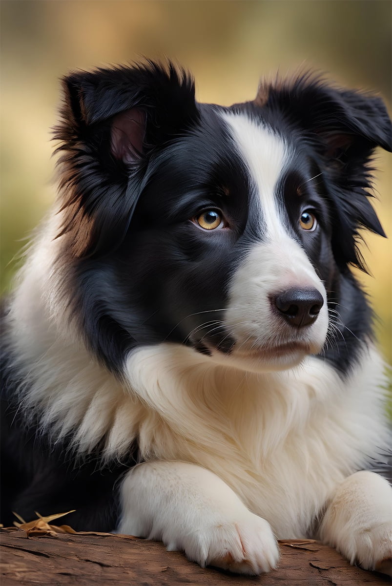 Wooden Jigsaw Puzzles for Adults 500 Piece Border Collie Dog ...