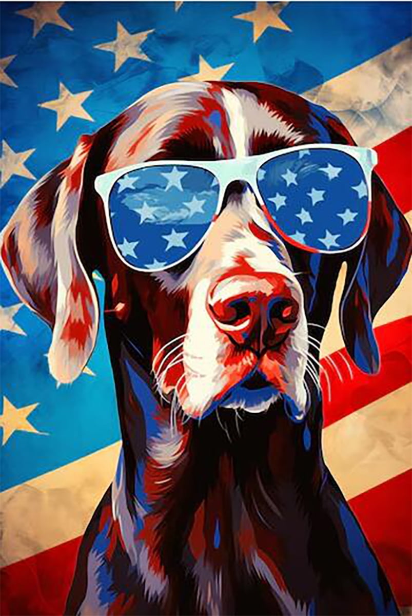 Wooden Jigsaw Puzzles for Adults 500 Piece Dog Wearing Sunglasses With ...