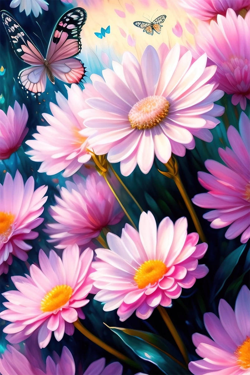 Wooden Jigsaw Puzzles for Adults 500 Piece Flowers Challenging Family Leisure Toys Impossible ...