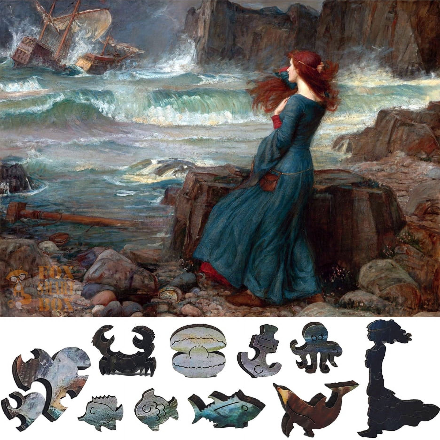 Wooden Jigsaw Puzzles for Adults with Uniquely Shaped Pieces - made in ...