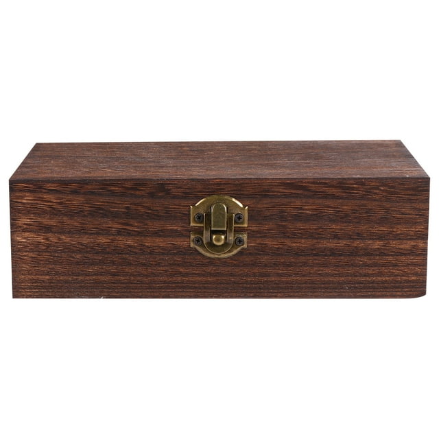 Wooden Keepsake Box vintage Storage Box with Lock for Jewelry Bracelet ...