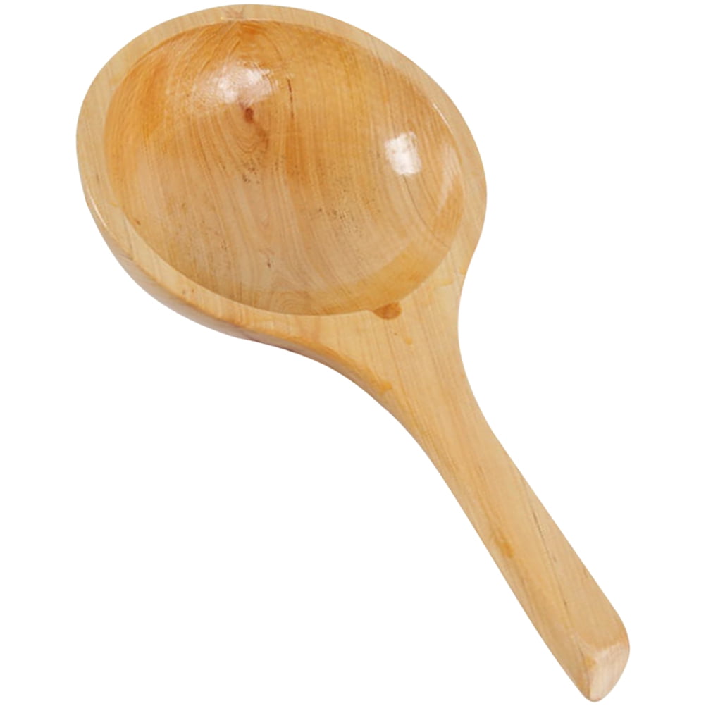 Bath Water Spoon Wood Watering Ladle Bamboo Water Ladle Kitchen Water ...