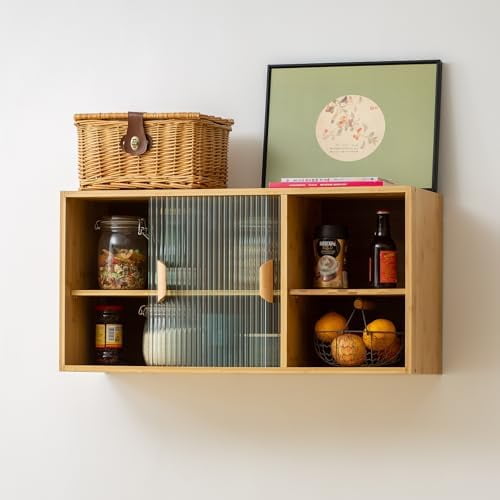 Wooden Kitchen Sideboard, Small Bamboo Countertop Organizer, Tabletop ...
