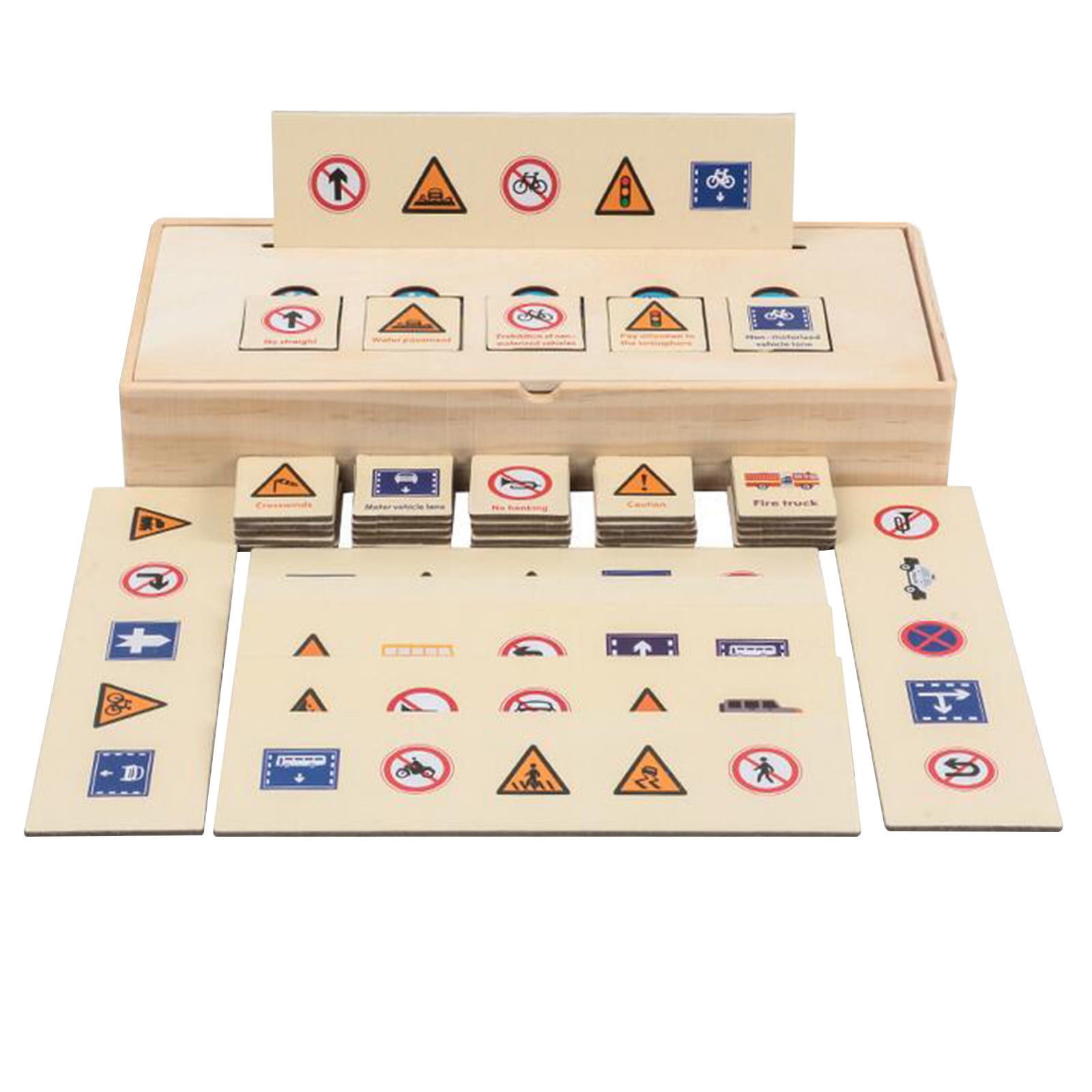 Wooden Knowledge Classification Box for Kids Ages 3-6 | Early Learning ...