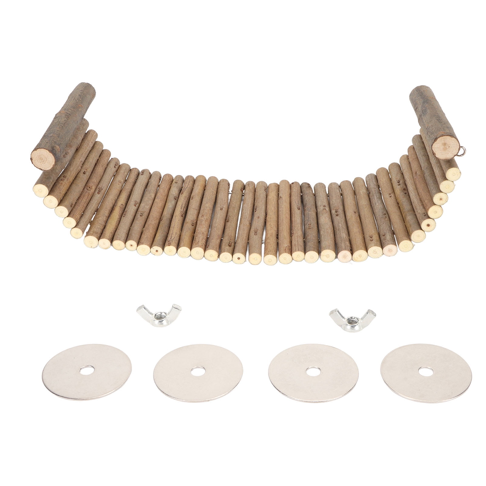 Wooden Ladder Bridge Platform Toy Bendable Interesting Chinchilla ...