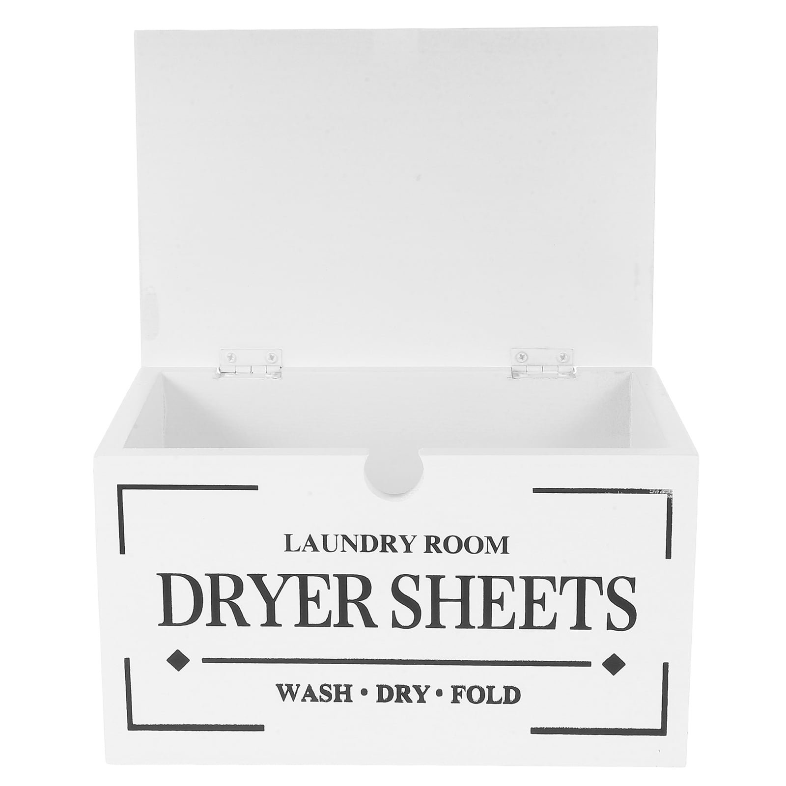 Laundry Lint Bin Room Organization Jars Washing Machine Kitchen White ...